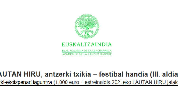 EGIAZKO IZUA ZINEMETAN — Gaztezulo